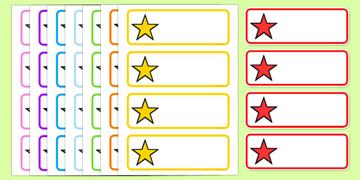 👉 Editable Drawer Labels - Free Tray Labels Classroom