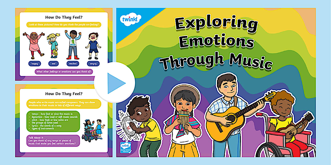 👉 KS1 Exploring Emotions Through Music PowerPoint | Twinkl