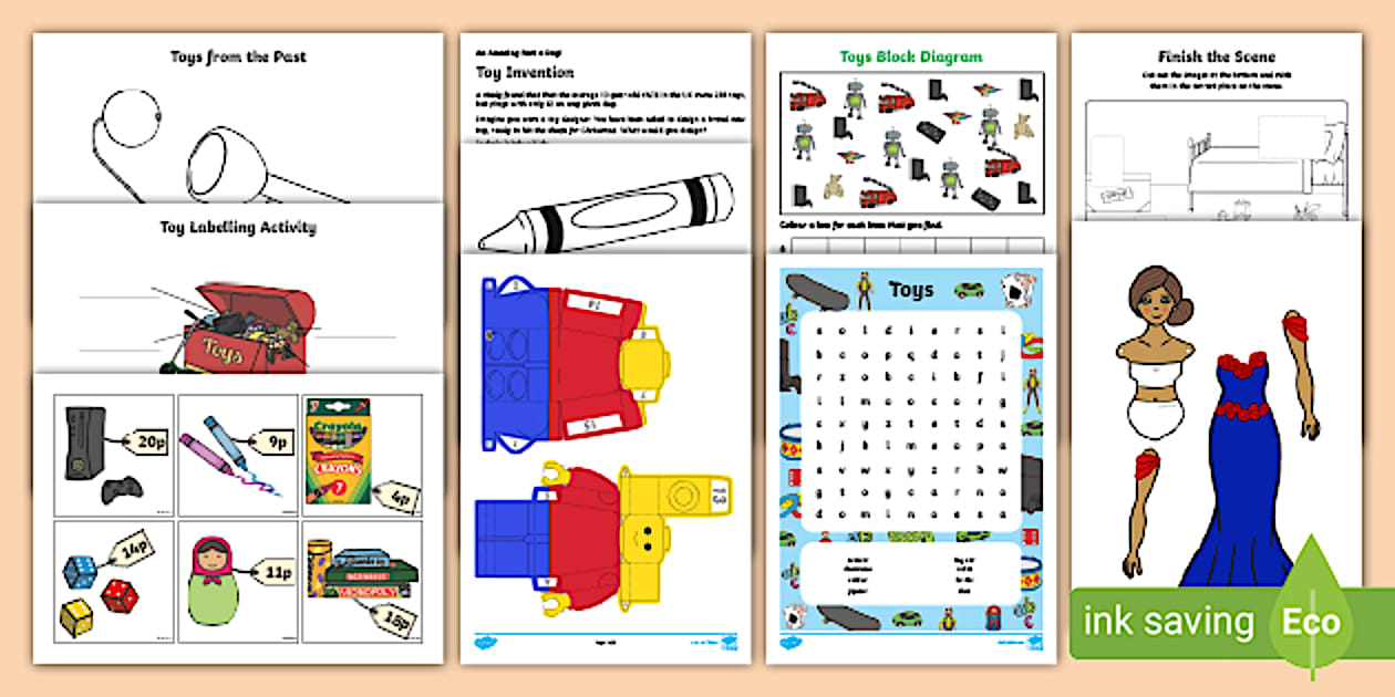 Top Ten Toys Activity Pack (Teacher-Made) - Twinkl