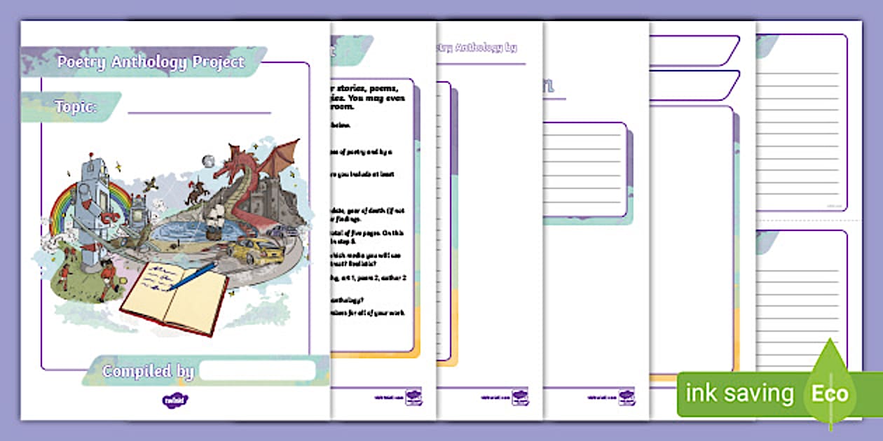 Poetry Anthology Project | Twinkl Poetry USA (Teacher-Made)