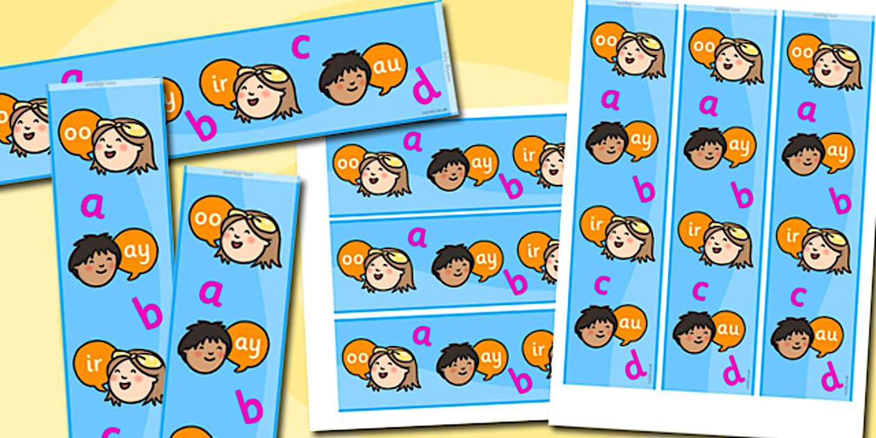 👉 Phonics Border | Classroom Phonics Display | Twinkl