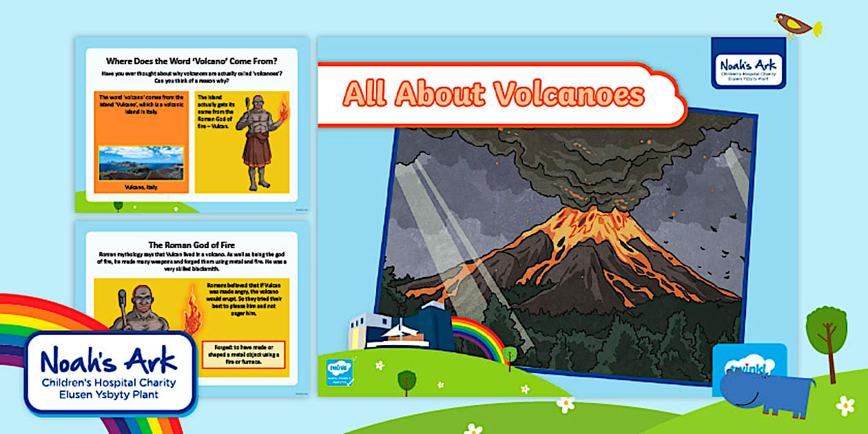 FREE! - All About Volcanoes Information Powerpoint - Twinkl