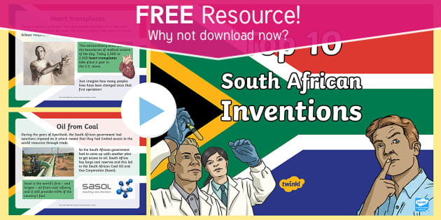 FREE! - Heritage Day In Schools - Top Ten South African Inventions
