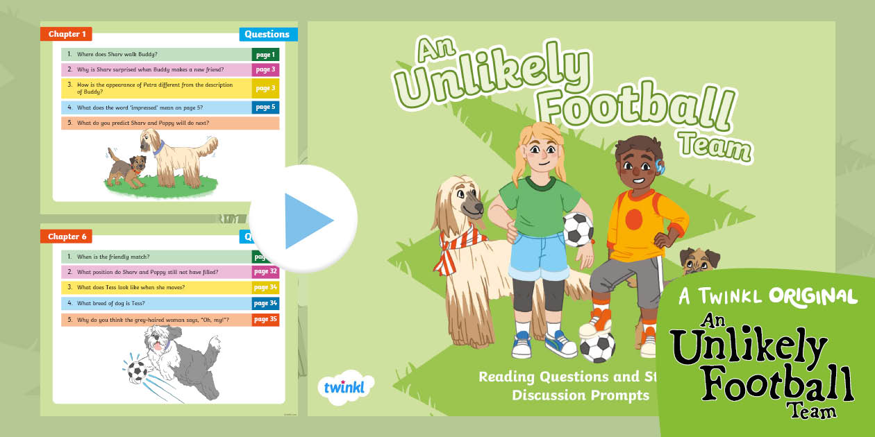 An Unlikely Football Team' Questions/Discussion PowerPoint