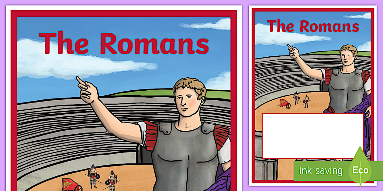 Editable The Romans Book Cover (professor feito) - Twinkl