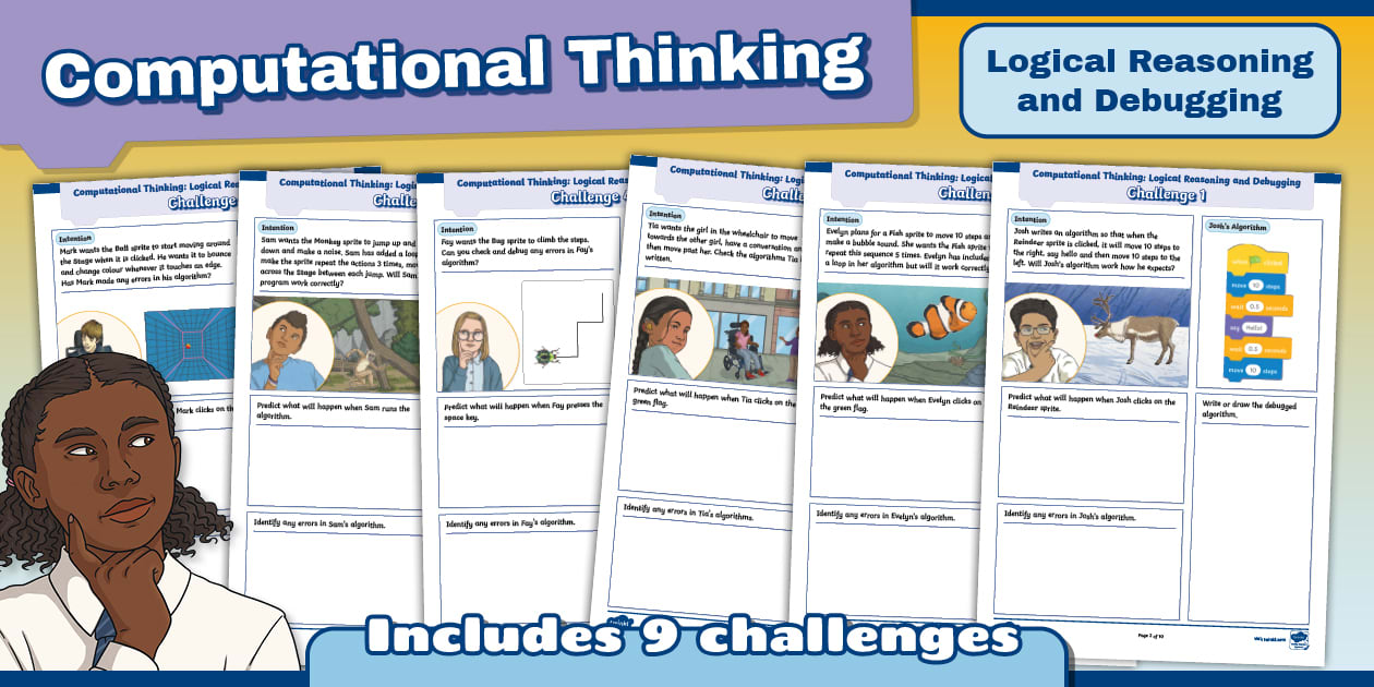 Computational Thinking Challenge Activity Sheets