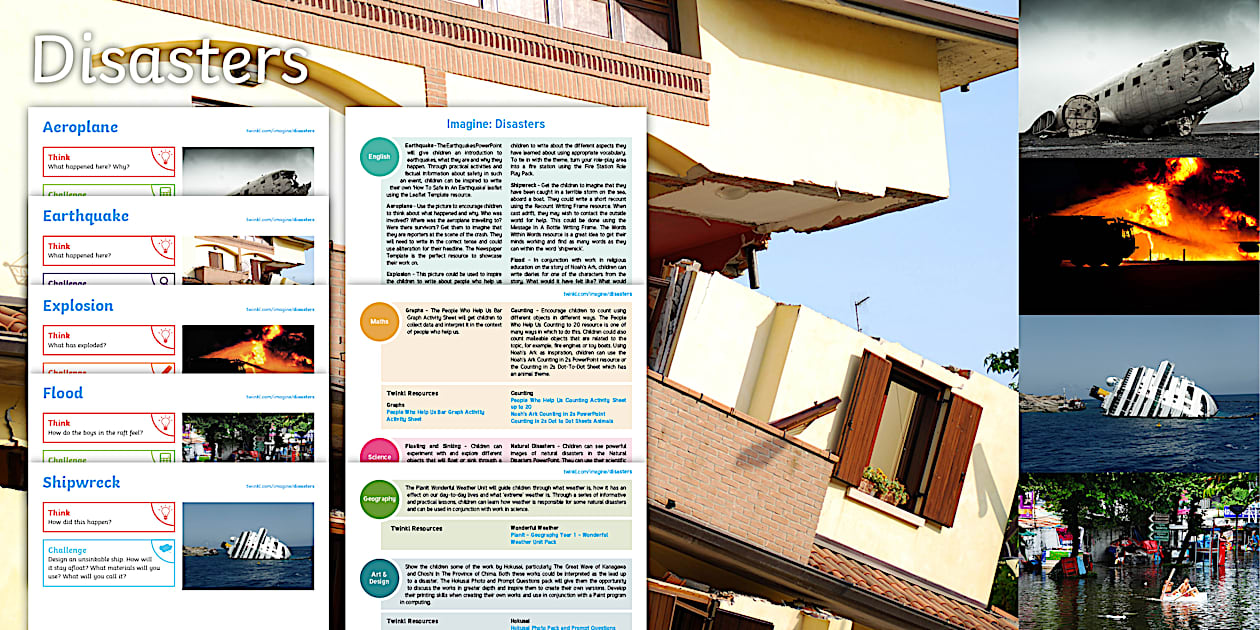 Imagine Disasters KS1 Resource Pack (teacher made) - Twinkl