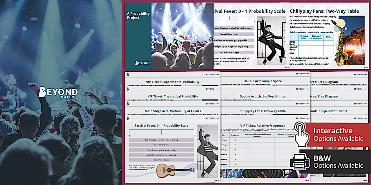 A Probability Project (Teacher-Made) - Twinkl
