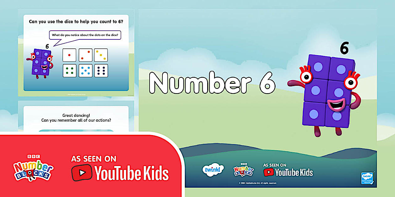 Numberblocks: Number Six in the Mix PowerPoint - Twinkl