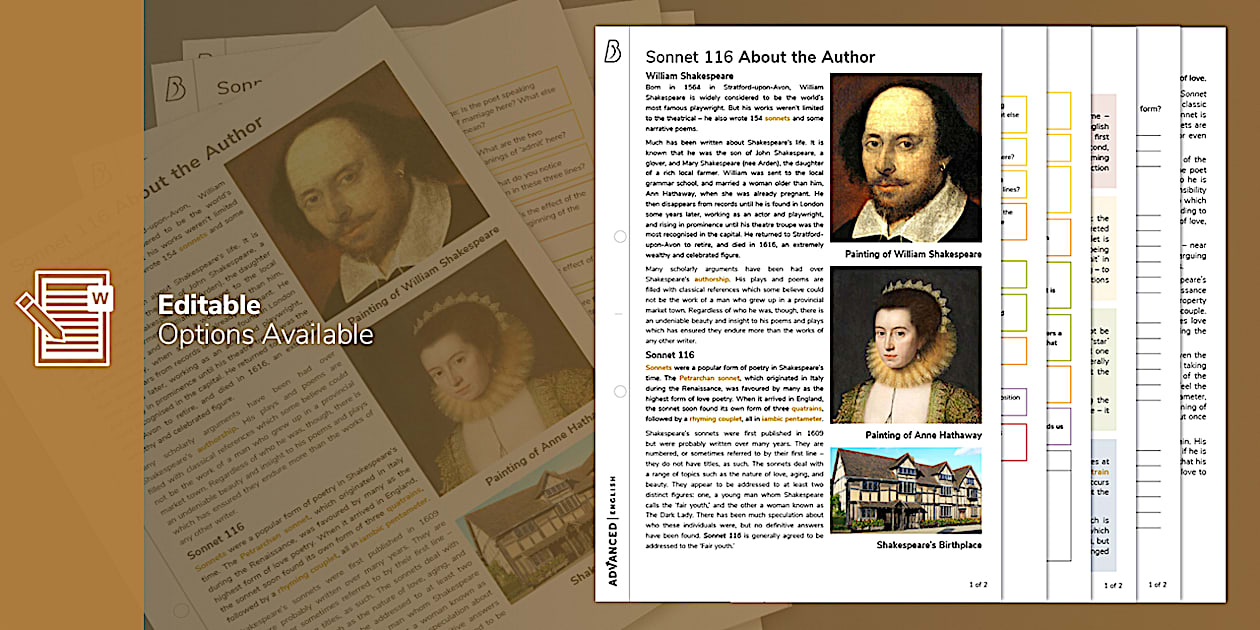 Sonnet 116 Analysis | A Level Poetry | Beyond: Advanced