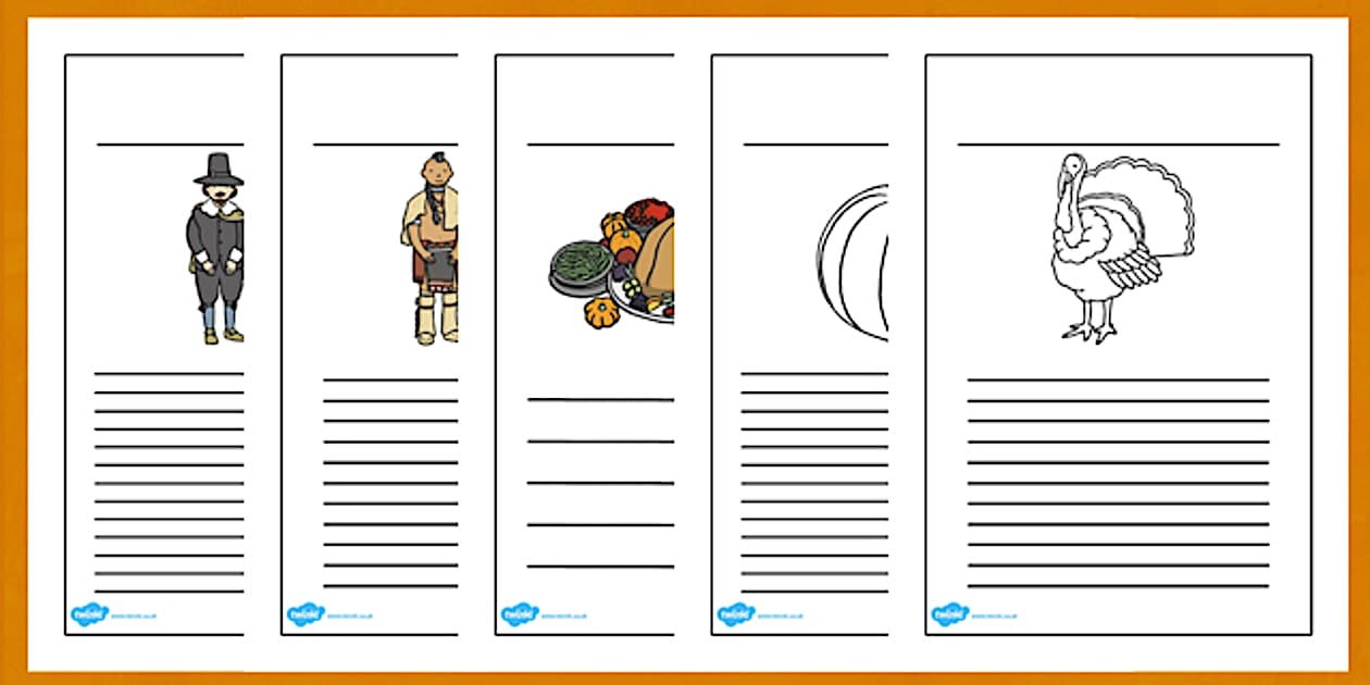 Printable Thanksgiving Writing Page | Thanksgiving Resources