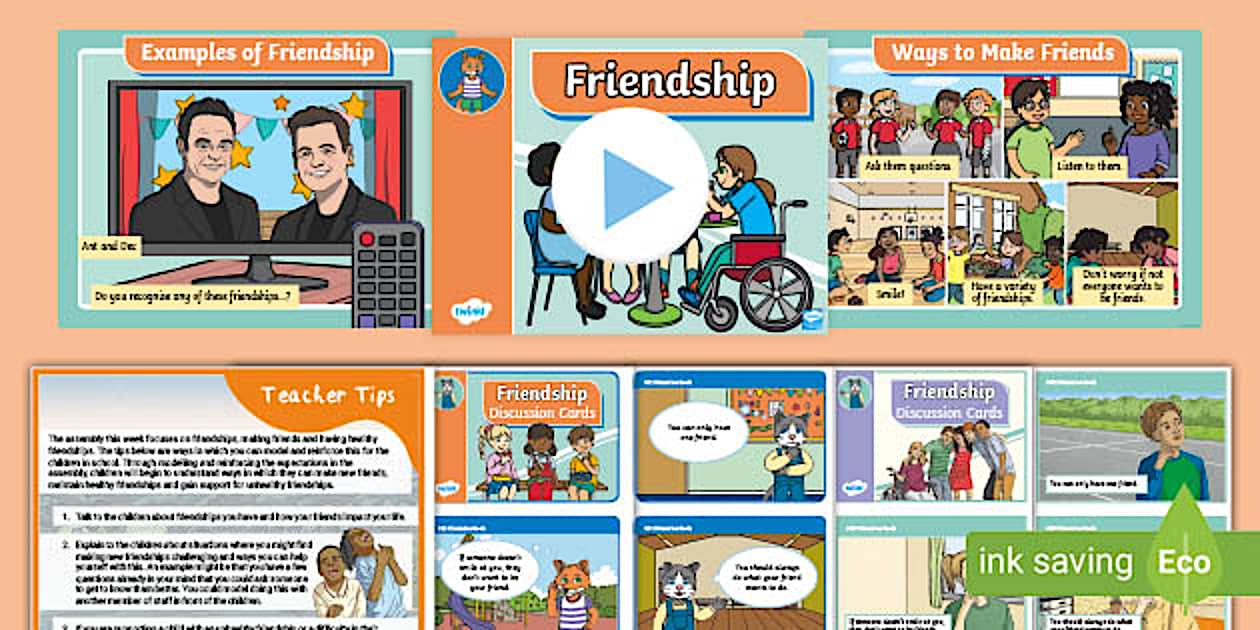 Character Education Friendship Assembly and Discussion Pack