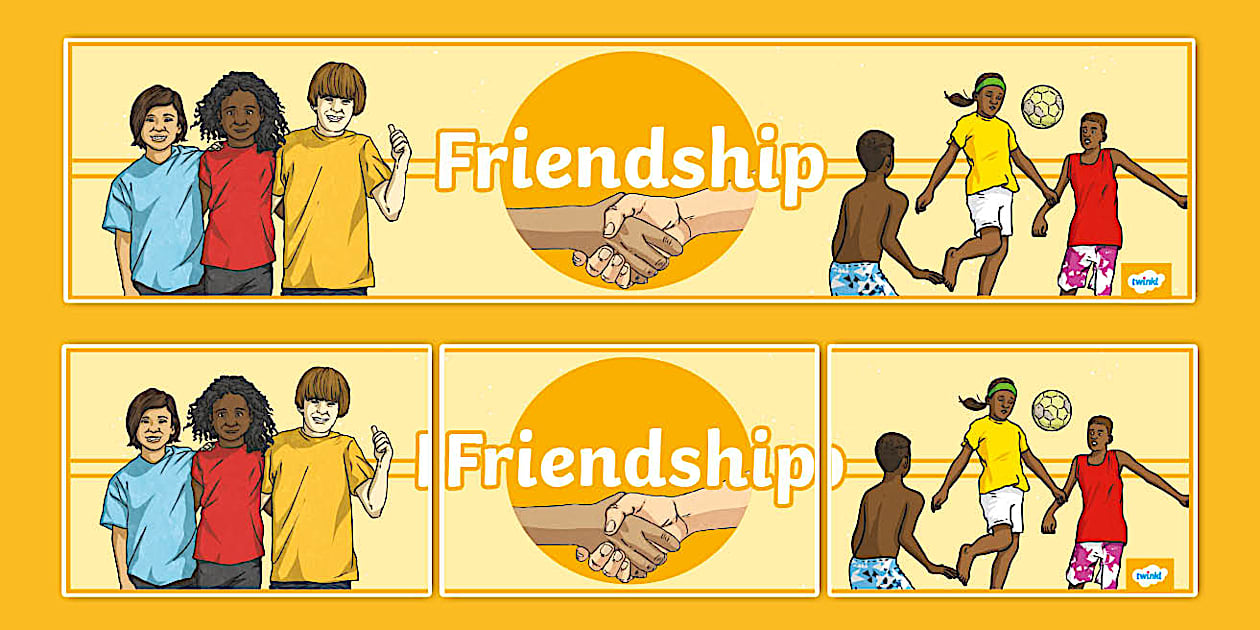 Friendship Olympics and Paralympics Values Display Banner