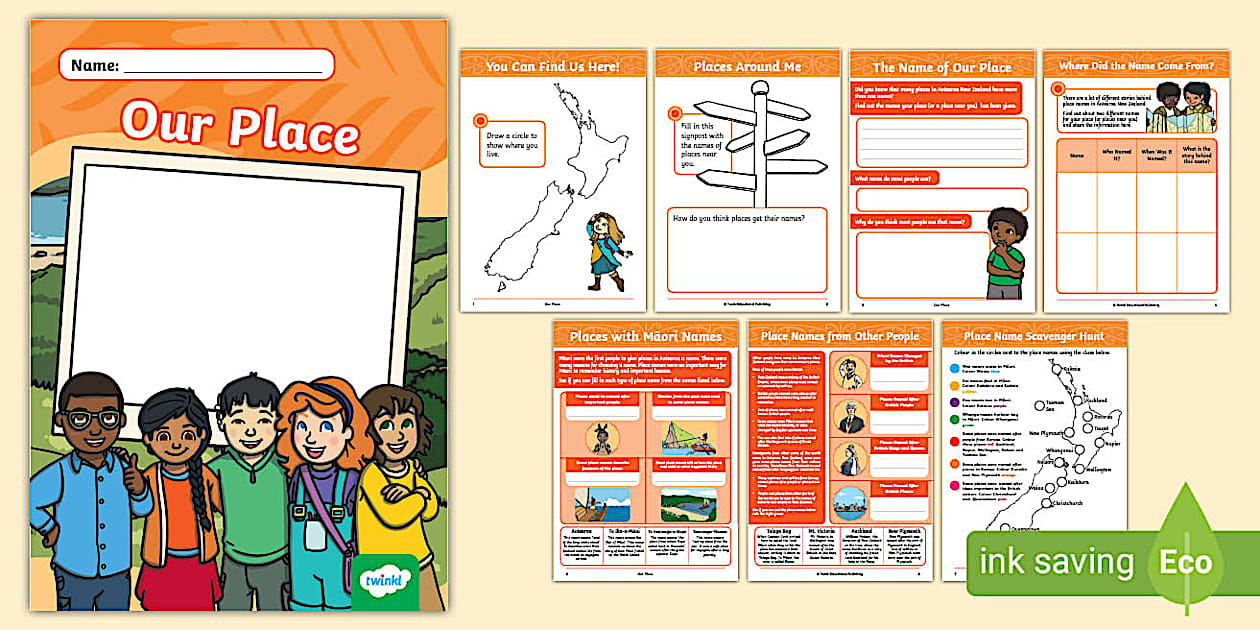 Our Place Inquiry Booklet (teacher made) - Twinkl