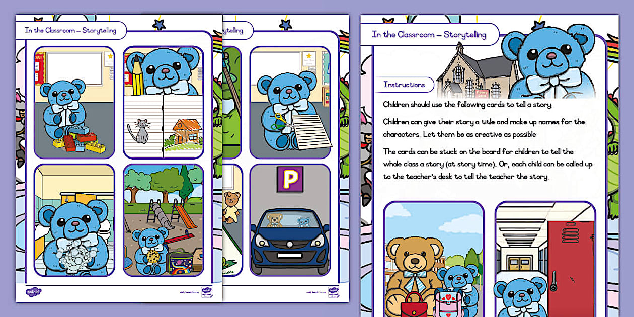 Grade R School and Classroom - Storytelling (teacher made)