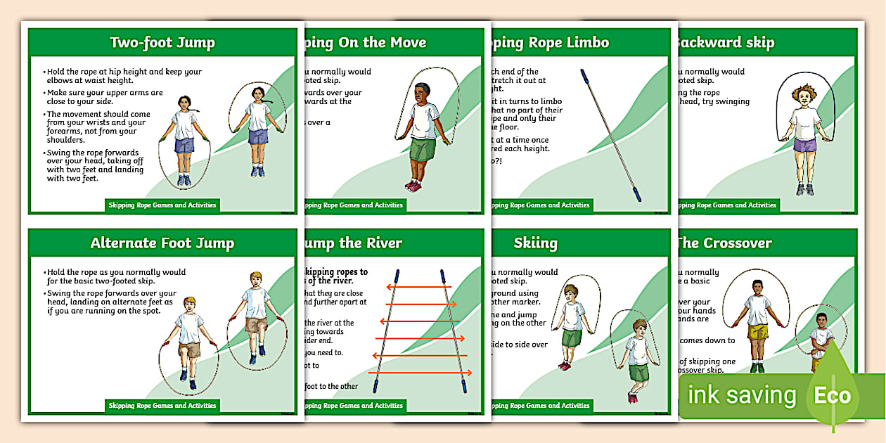 Skipping Activity Pack | Skipping Rope Games and Activities