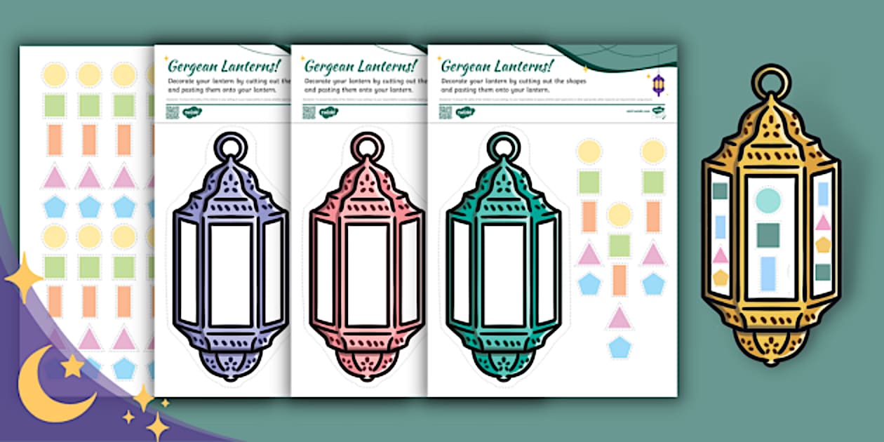 Gergean Lantern Paper Craft