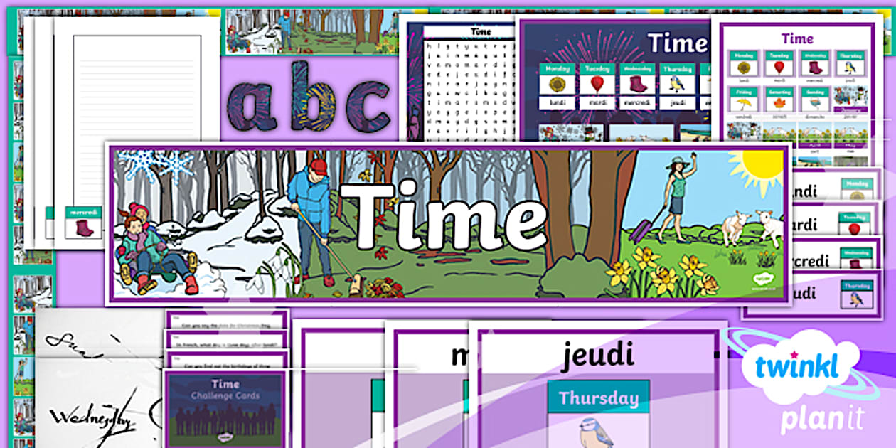 French Numbers up to 31 - French: Time Additional Resources