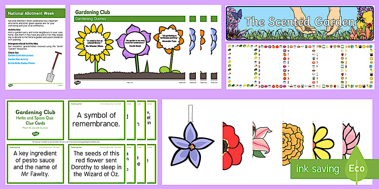 National Allotment Week 2017 Resource Pack (teacher made)