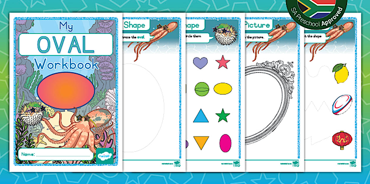 Preschool Numeracy: My Oval Workbook