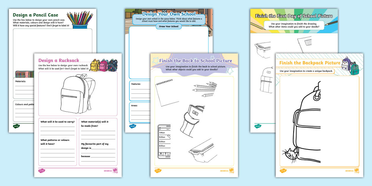 Back to School Activity Pack (Teacher-Made) - Twinkl