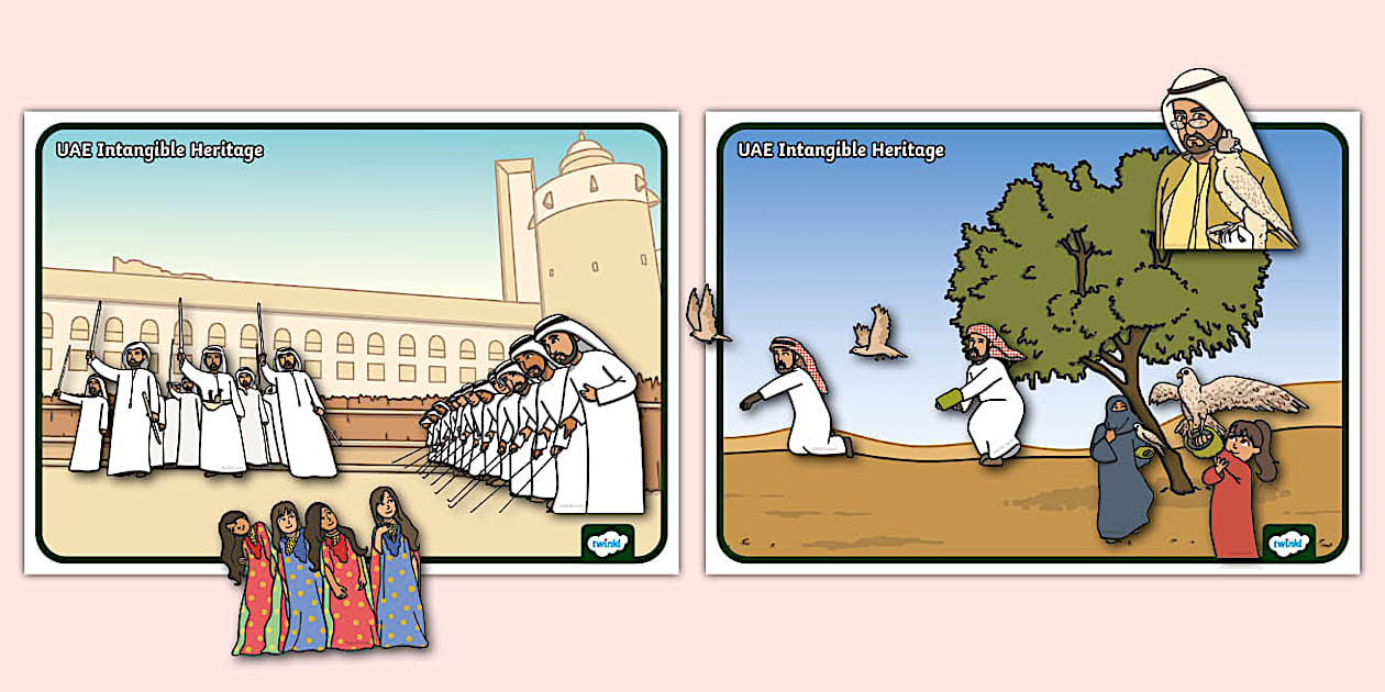 Intangible Heritage UAE - Scene Cut-Outs - Lower Primary