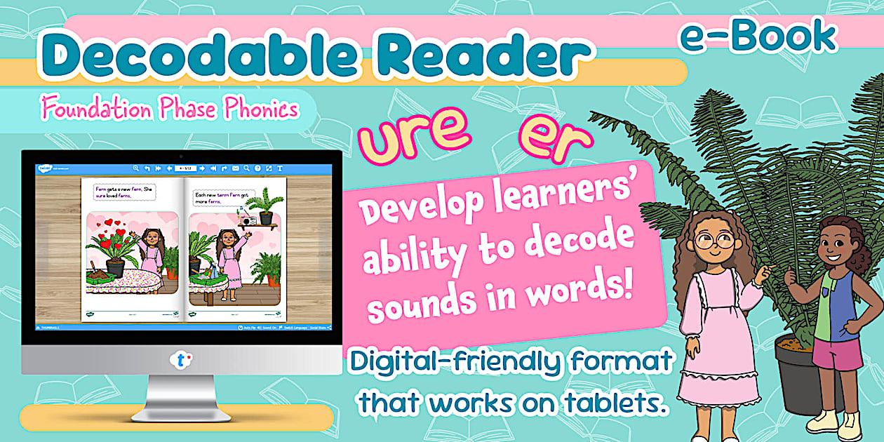 FP- Decodable Reader- ure, er sound- CAPS Aligned e-book
