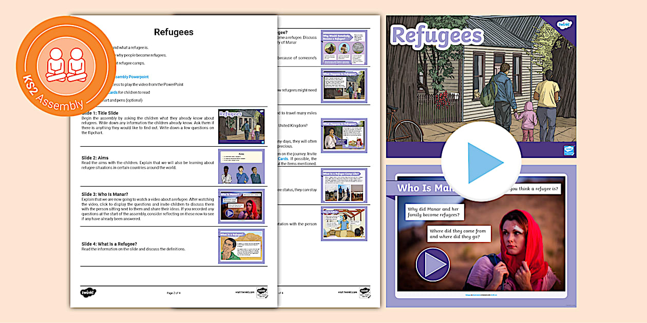 Refugees Assembly Pack (teacher made) - Twinkl