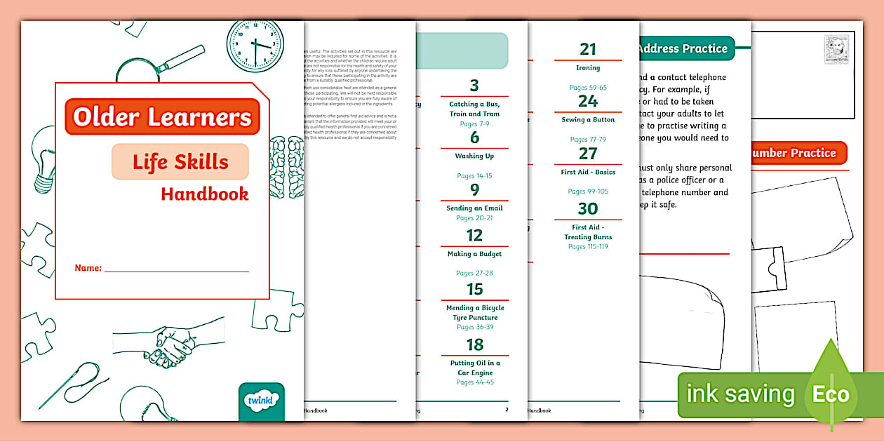 Older Learners Australian Life Skills Handbook - Twinkl