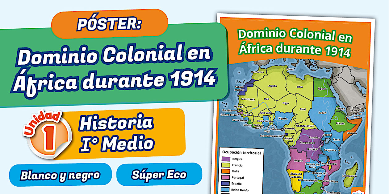 Mapa | África | Colonialismo | Imperialismo | Historia
