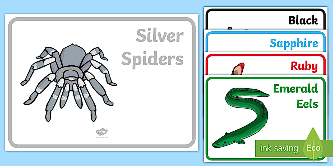 Colour Wheel Animal Reading Group Display Labels - Twinkl