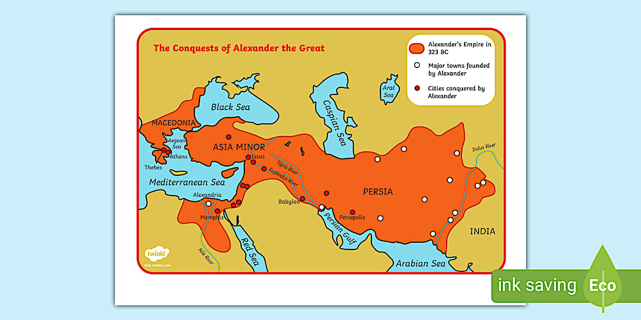 The Conquests of Alexander the Great (teacher made) - Twinkl