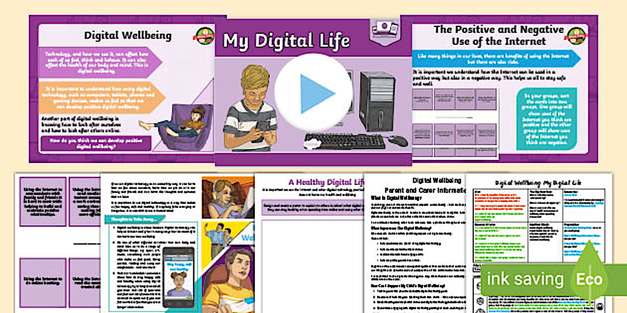 PSHE: UKS2 Digital Wellbeing - Lesson Pack 1 - Twinkl