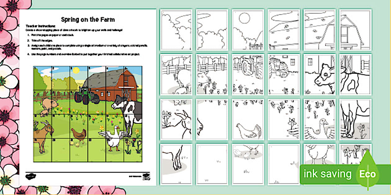 Spring Artwork | Prekindergarten Resource | Twinkl USA