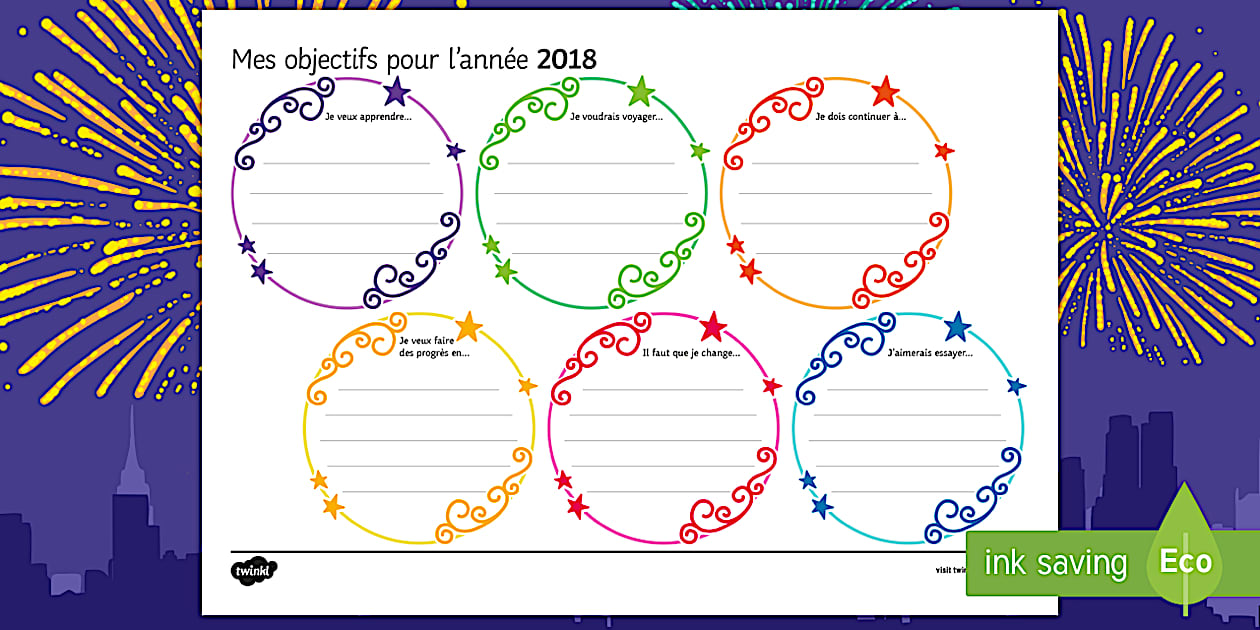 My Goals for 2018KS4 French Writing Frames