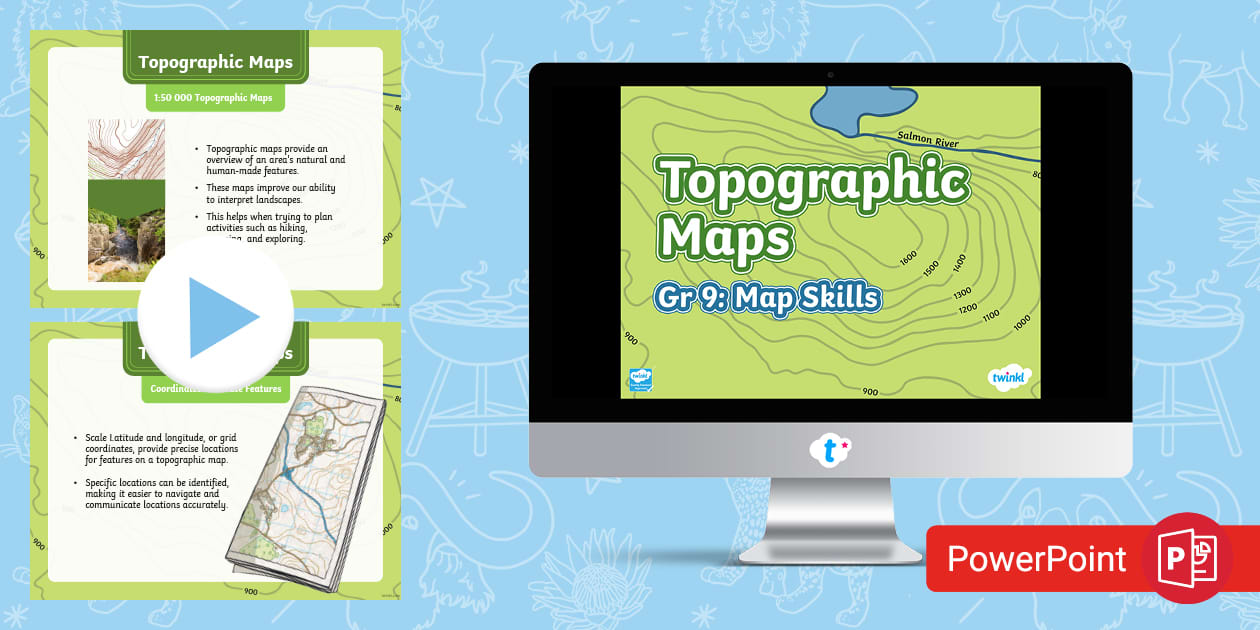 Gr 9: Map Skills: Topographic Maps: PowerPoint Presentation