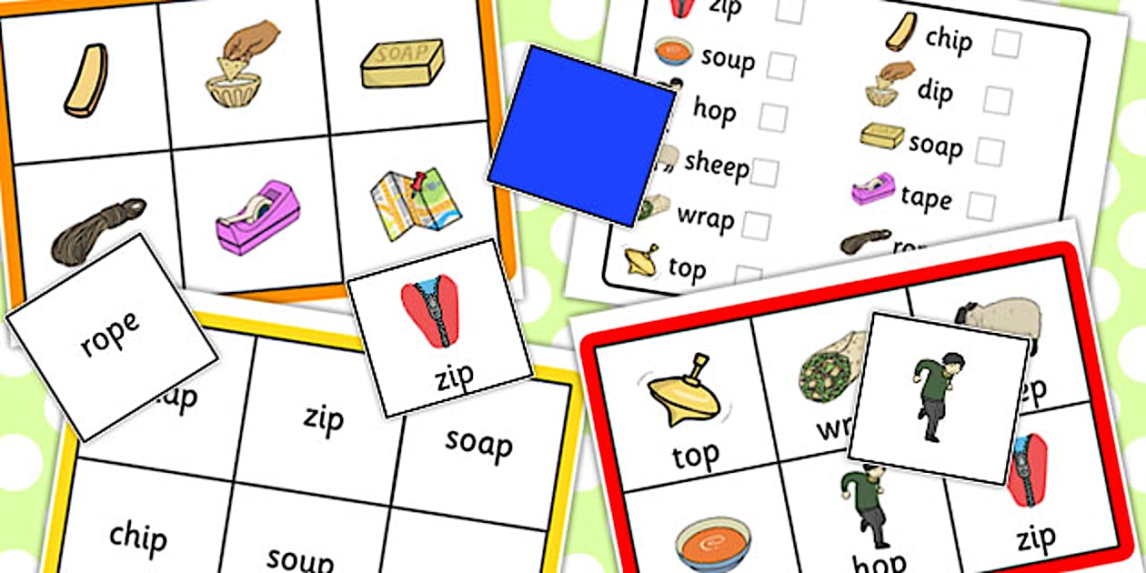 Final 'P' Sound Bingo (teacher made) - Twinkl