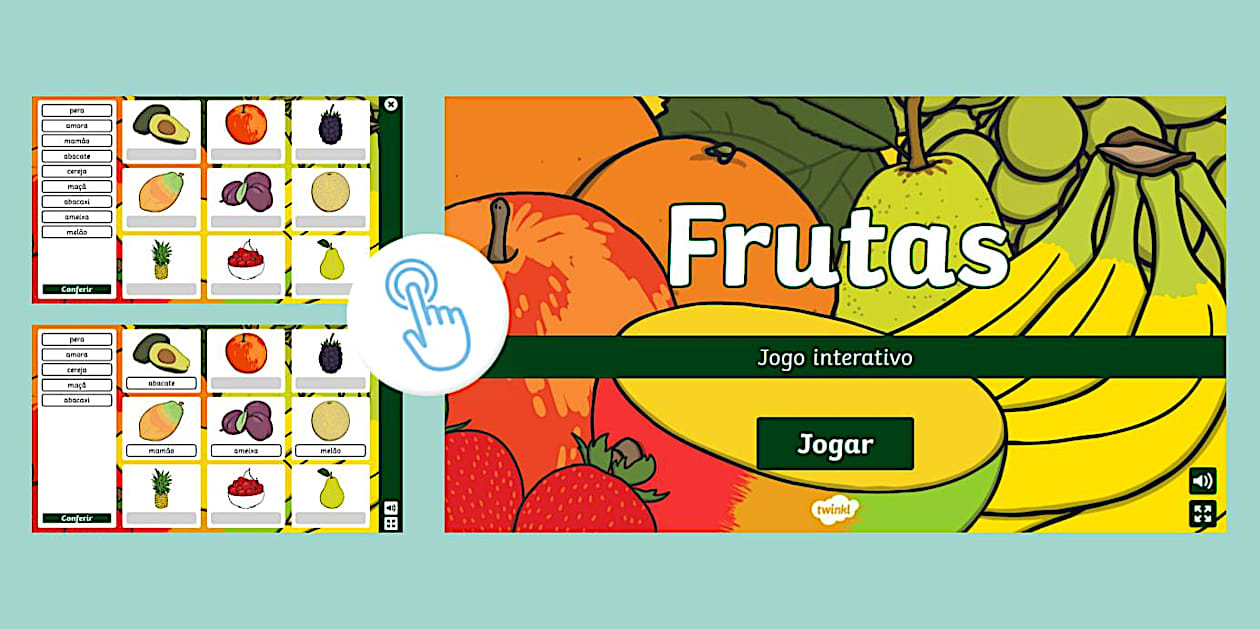 Frutas – Jogo Interativo (profesor hizo) - Twinkl