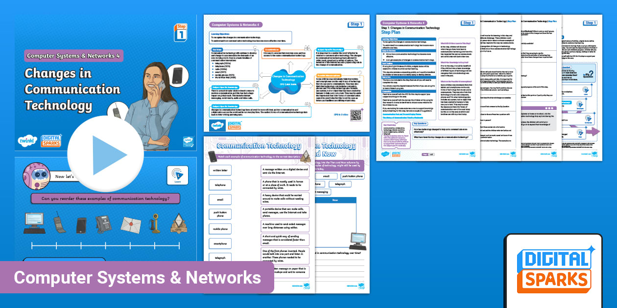 Digital Sparks: Computer Systems and Networks 4: Step 1