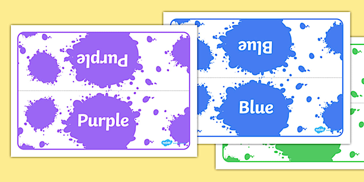 👉 Editable Class Group Table Signs (Colour) - Twinkl