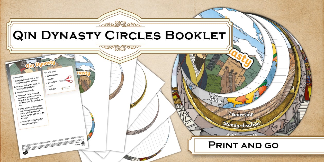 Qin Dynasty Circles Booklet
