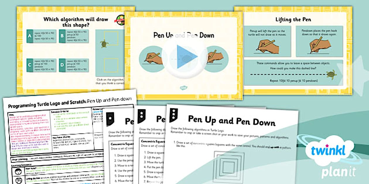 Resources For Learning Turtle Logo Online | Year 3 Computing