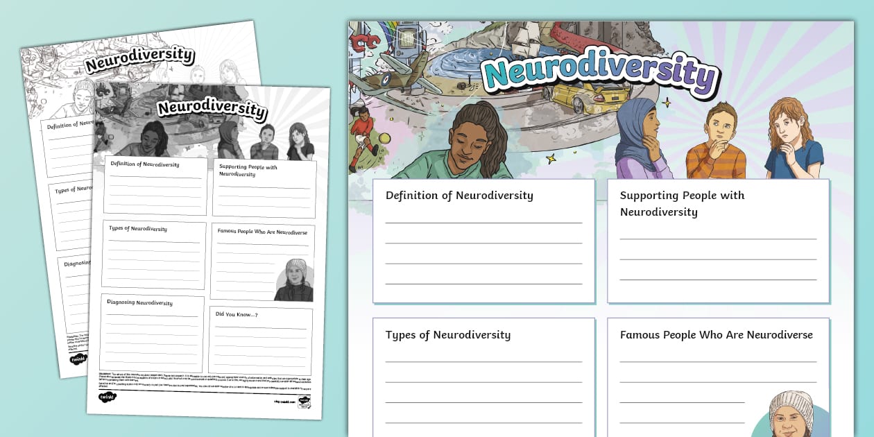 Neurodiversity Fact File Template - Twinkl