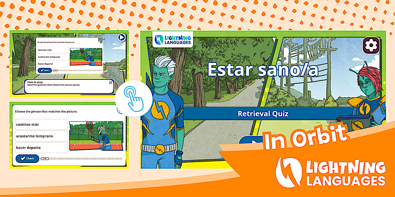 👉 Lightning Languages Spanish In Orbit Quiz