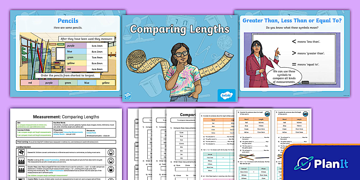 Year 3 Measurement: Length Lesson 6 - PlanIt Aus Twinkl