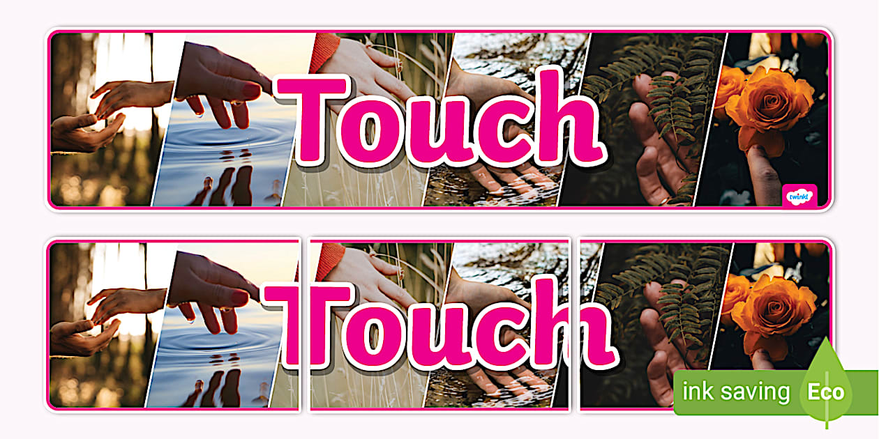 Touch Photo Display Banner (teacher made) - Twinkl