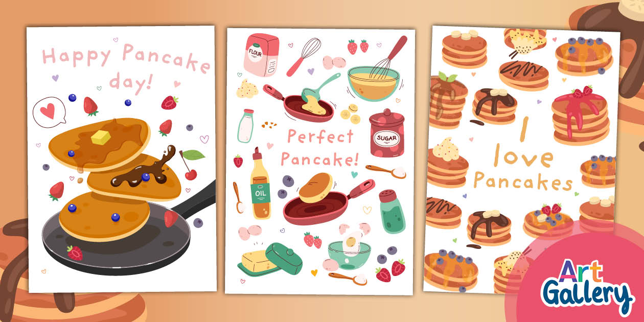 Perfect Pancakes Posters (teacher made) - Twinkl