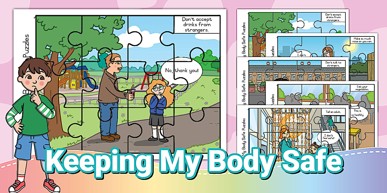 Grade 1 LS - My Family -Puzzles: Keeping My Body Safe