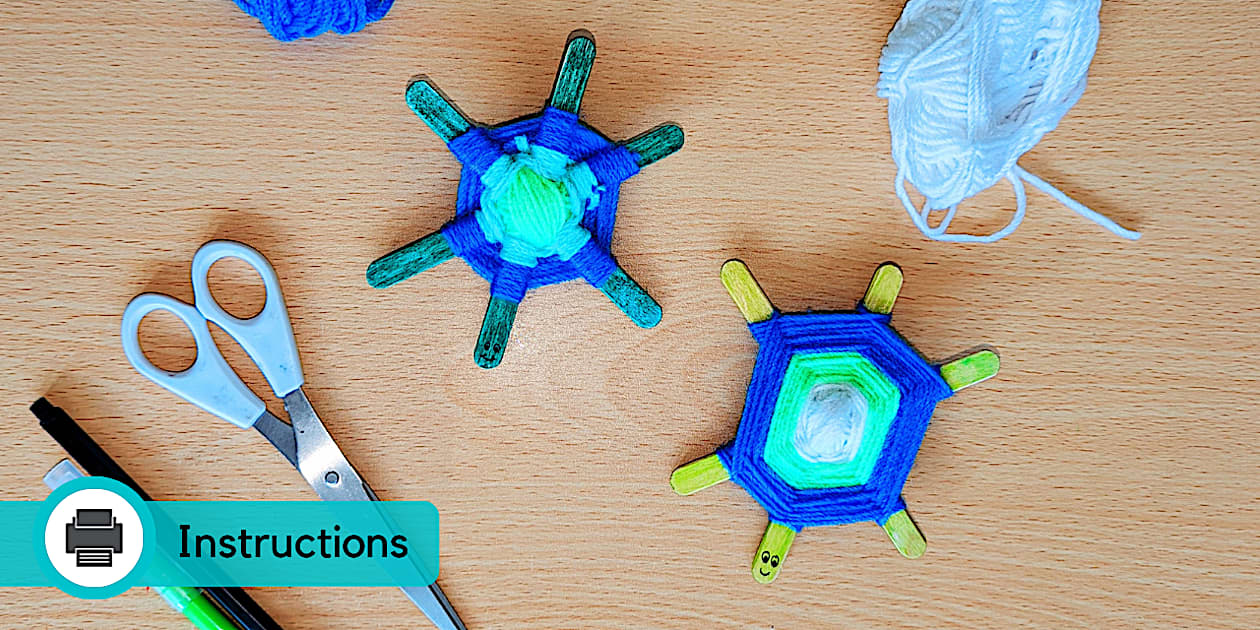 DIY Woven Turtle Craft - Fun Craft Activity | Twinkl