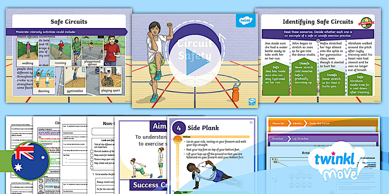 Move PE Year 6 Circuit Training Lesson 1: Circuit Safety